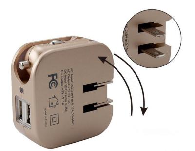 China 2 in 1 smart car charger with travel charger smart car cahreger for phone ipad for sale