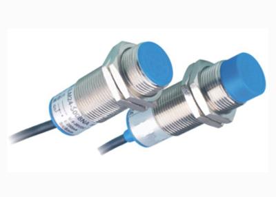 China Small Inductive Linear Position Sensor Xm18 With Aviation Connector DC 15V - 30V for sale