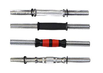 China 30cm 32cm 34cm 35cm 35.5cm  36cm 38cm 40cm chrome dumbbell bar with spinlock for sale
