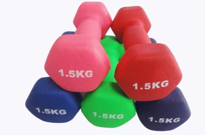 China 0.5kg 1kg 1.5kg 2kg 3kg 4kg 5kg 6kg 7kg 8kg 9kg 10kg colorful vinyl dipping dumbbell for children ,women excerices for sale