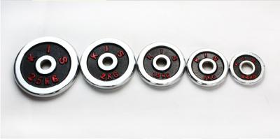 China dia25mm hole 0.5kg-10kg  dumbbell barbell palte for weight lifting training sales for sale