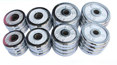 China weight plate dumbbell barbell palte dia25mm or dia28mm for gym fitness for sale
