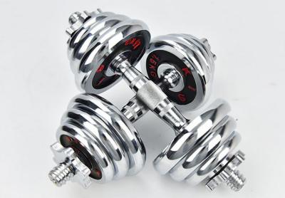 China china professional factory Chrome  weight dumbell barbell  plate for sale for sale