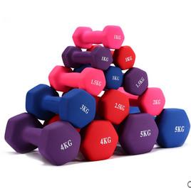 China 0.5kg 1kg 1.5kg 2kg 2.5kg 3kg 4kg 5kg 6kg 7kg 8kg 9kg 10kg  women Vinyl Coated Dumbbells for sale