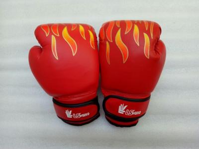 China PU Red Top professional king cheap boxing gloves made in China for sale