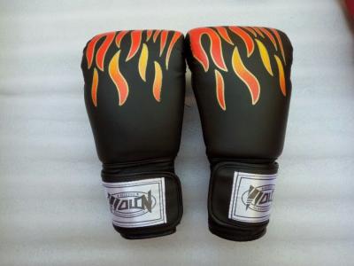 China Hot Sell red blue black PU boxing gloves fighting gloves for sale for sale