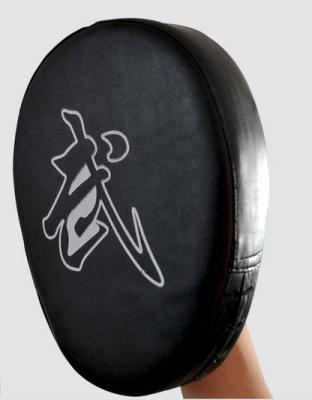 China pu leather red black kick mitt boxing focus target kick boxing target for sale