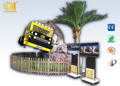 China Virtual Reality Amusement Park , 5D Cinema Equipment Jurassic Exploration Theme Park for sale