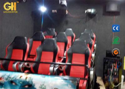 China Digital Control 5D Animation Movies  Cinema Cabin 3 6 8 9 12 24 Seats / Optional Color for sale