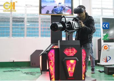 China 1 Player VR Shooting Games Machine , 9D Gun Shooting VR Motion Platform for sale