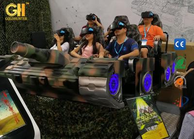 Cina Cinema di lusso di realtà virtuale di 6 sedili, velocità del movimento del cinema 250mm/S di avventura 9D in vendita