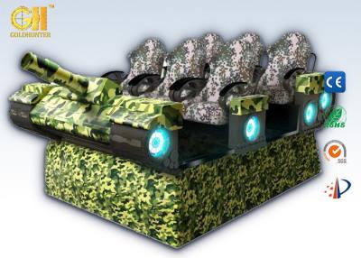 Cina Carro armato - simulatore a forma di di 9D VR, operazione estrema della radio dei cinema di avventura 9d in vendita