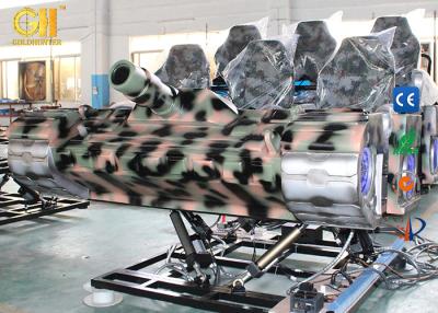 Cina Carro armato - tensione movente idraulica di CA 380 di modo di 9D VR del teatro a forma di del cinema in vendita