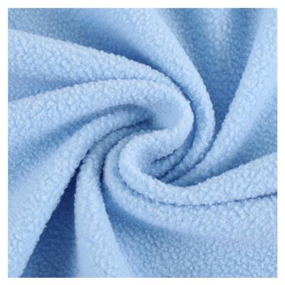 Cina Cheap Micro Polar Fleece Two Sided Brushed Anti piling Jacket Fabric in vendita