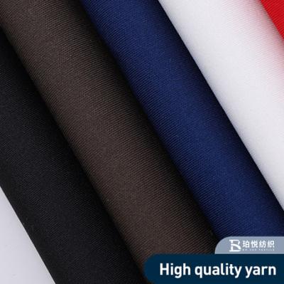 China High quality 75D  300G scuba knitting white spandex polyester air layer fabric for garment Te koop