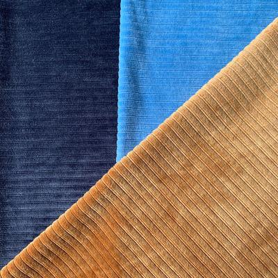 China Hot Sale Best Quality Velvet fabric CVC  for garment sofa Te koop