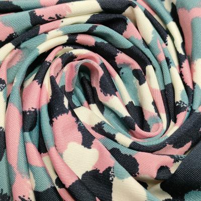 China digital printing fabric nylon spandex  custom printing nylon spandex fabric custom print    for swimsuit yoga for sale