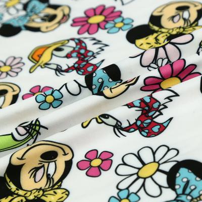 Cina digital printing on fabric raw material print  Milk Fiber print Fabric For Garment - Buy in vendita