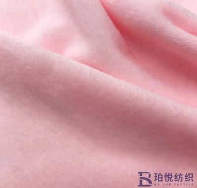 Cina New Listing Cushion Spandex Garment Fabric Crystal On The Upper Layer Soft Super Velvet in vendita