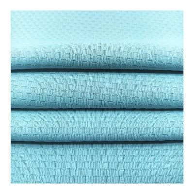 Cina Anti UV Textured Knit Fabric Polyester Jacquard Fabric For T-Shirt Pants in vendita