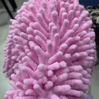 China Chenille Fabric 100 Polyester Rug Shaggy Microfiber Mop Cloth for sale