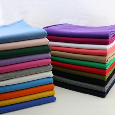 Cina Cotton Rib Cuff Fabric 588 Colours Knitted Stretch For Rib Collar in vendita