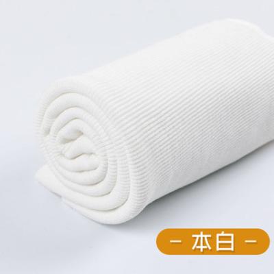 Cina Knit Ribbed Jersey Fabric Polyester Extra Wide Cotton Fabric For Tank Dress Pajamas in vendita