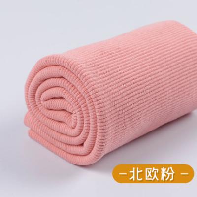 Cina Jersey Knit Rib Cuff Fabric Polyester Extra Wide Cotton Fabric For Tank Dress Pajamas Top in vendita