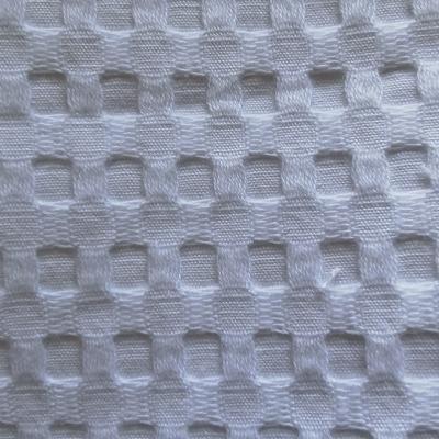 Honeycomb Waffle Home Textile Fabrics Bamboo Fiber Eco-Friendly For Bedspread