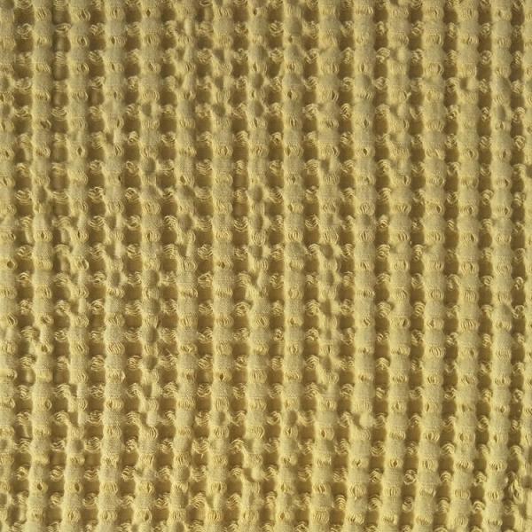 Quality Bamboo Fiber Waffle Chenille Fabric Eco-Friendly Honeycomb Fabric For Bedspread for sale