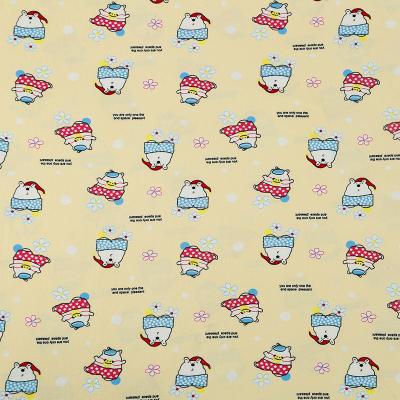 Cina Skin-Friendly Print Bedding Fabric Milk Fiber Plain Dyed For Garment 180G in vendita