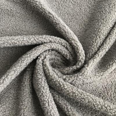 Cina Teddy Velvet Fleece Fabric Super Soft Weft Plain Dyed For Garment in vendita
