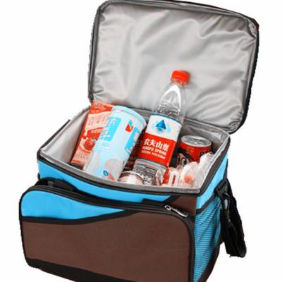 中国 屋外ポリエステル適性の大人のための旅行によって絶縁される昼食のクーラー袋 販売のため