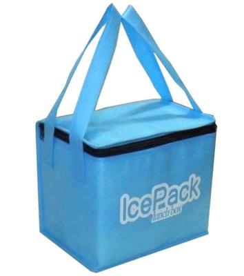 Cina Il Nonwoven portatile ha isolato le borse più fresche per promozionale, Grey/blu in vendita