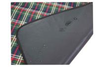 China Tartan Outdoor Folding Picnic Mat , OEM Foldable Picnic Mat Rectangular Shape for sale