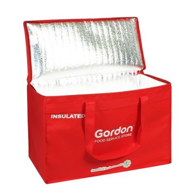 China Isolierpicknick-Tasche 35*22*30 cm Größe nicht gesponnen mit 2Mm Aluminium-EPE zu verkaufen