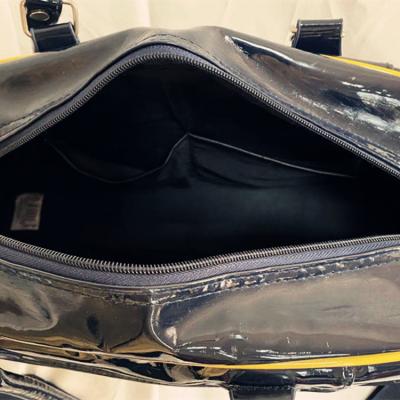 Cina Il cuoio laccato cuoio dello specchio del PVC ha spaccato fuori la borsa della palestra del sacchetto della spesa della borsa di viaggio della borsa a tracolla in vendita