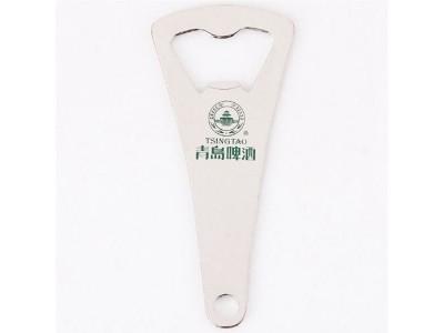 China Custom Stainless Steel Handle Bottle Opener, engraved / printed logo promotion gift for sale