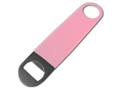 China Flat Stainless Steel Bar Blade Bottle Opener,Cool bartender flat handle stainless steel beer bottle opener, bar blade for sale
