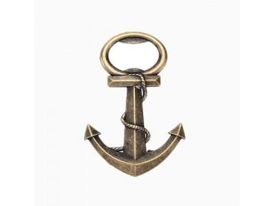 China Antique Anchor Wedding Favor Bottle Opener,Innovative 3D design marine anchor beer bottle opener, funny wedding favor for sale
