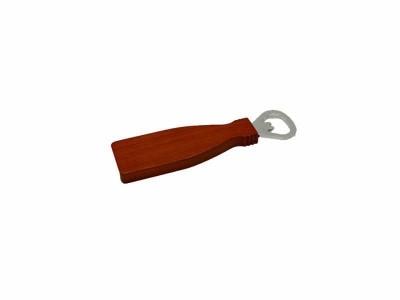 China Wooden Handle Stainless Steel Beer Bottle Opener,Good quality solid wood handle beer bottle opener, logo printed / engra for sale