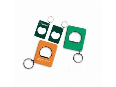 China Promotion Printed Logo Plastic Bottle Opener Key Ring,Cheap promotion gift, plastic printed logo bottle opener keychain, for sale