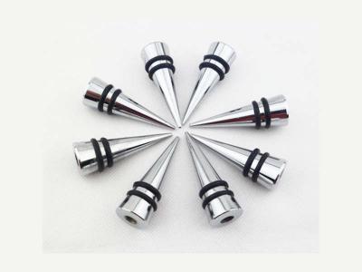China Die casting zinc alloy wine accessories chrome plated wine bottle stopper wedding favor, stopper kit part for sale