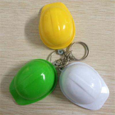 China Custom Personalize Cheap Promotion Gift Safety Helmet Plastic Keychain Beer Bottle Opener, Print Logo for sale