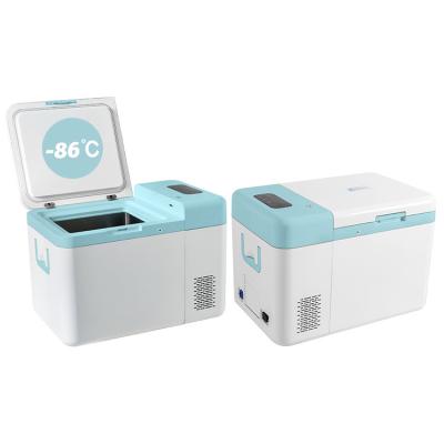 Cina 25L portabile ULT di stoccaggio e trasferimento Mini Ultra Low Freezer -100V a 240V 12V/24V in vendita