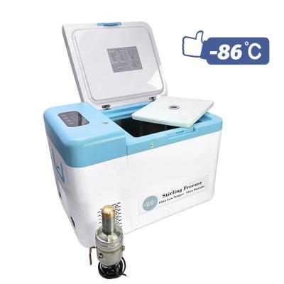 Cina Temperature ultra basse 86c Freezer Portable Stirling Cooler per uso domestico e di viaggio in vendita