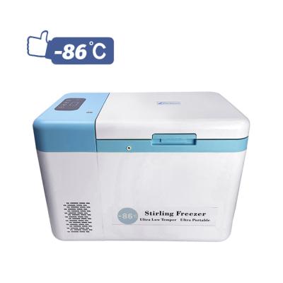 Cina Sistema di raffreddamento Stirling Mini Industri Freezer -86c per temperatura ultra bassa portatile in vendita