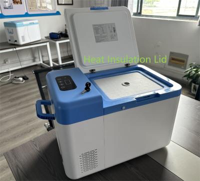 Cina 100V a 240V 12V/24V Mini frigorifero 25L Portable Ultra Low Temperature Freezer -60 gradi in vendita