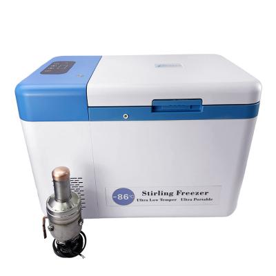 Cina Sistema di raffreddamento Stirling 25L Freezer portatile a bassa temperatura per la conservazione dei campioni in vendita