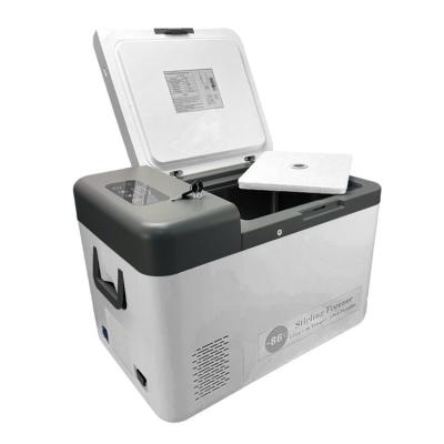 Cina Manual Defrost Tipo -80 gradi Ultra bassa temperatura di laboratorio portabile congelatore profondo in vendita